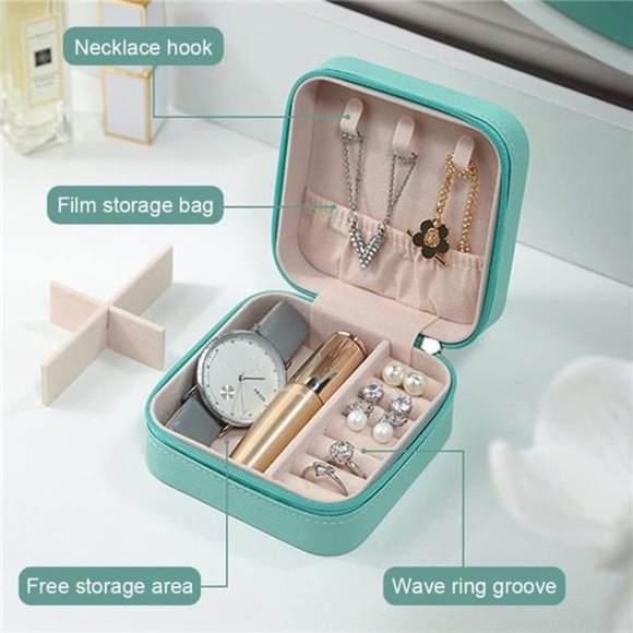 Storage & Organization | Small Jewelry Box Fome Portable Jewelry Box ...